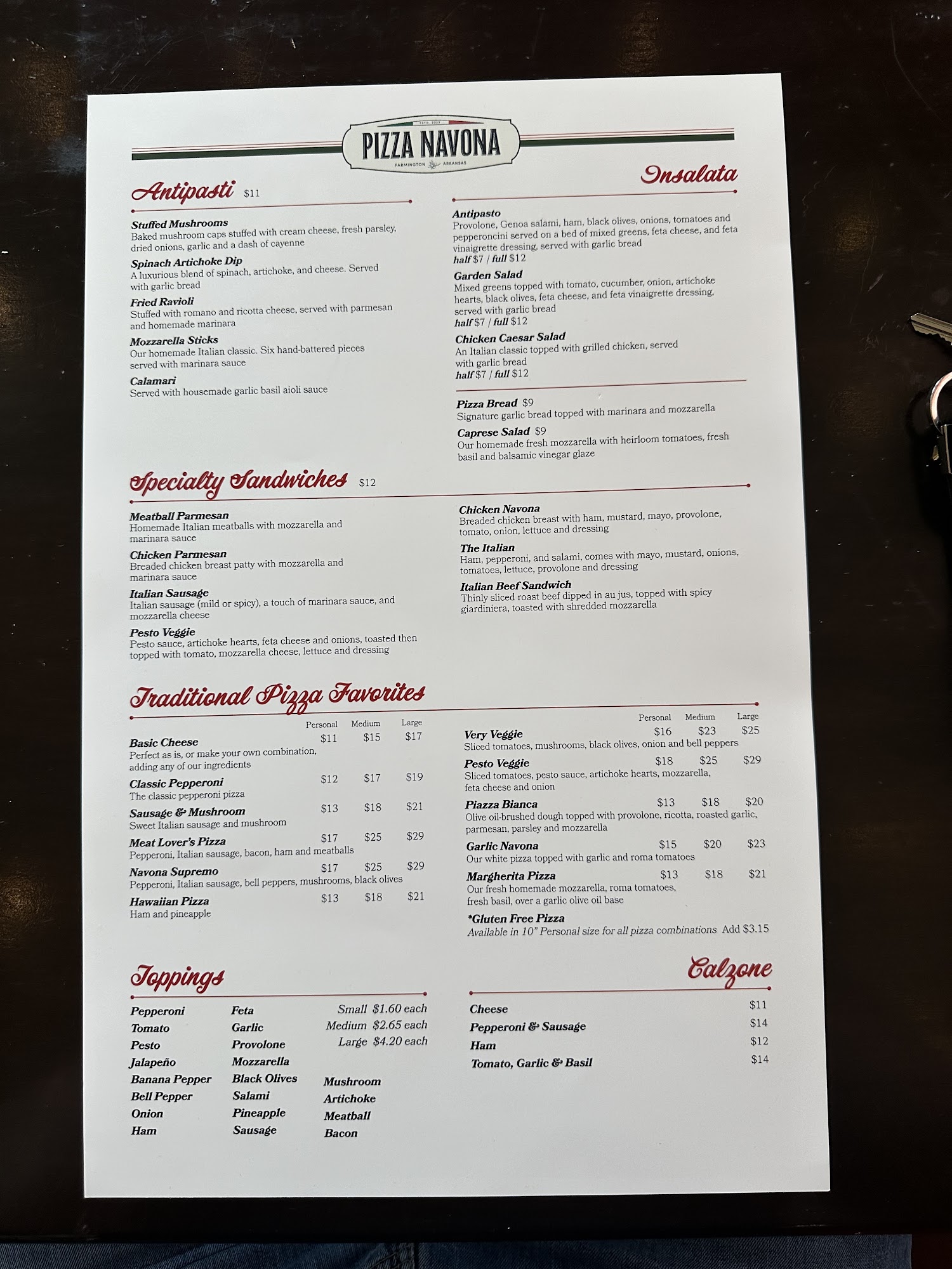 Pizza Navona, Farmington - Menu, Reviews (77), Photos (17) - Restaurantji
