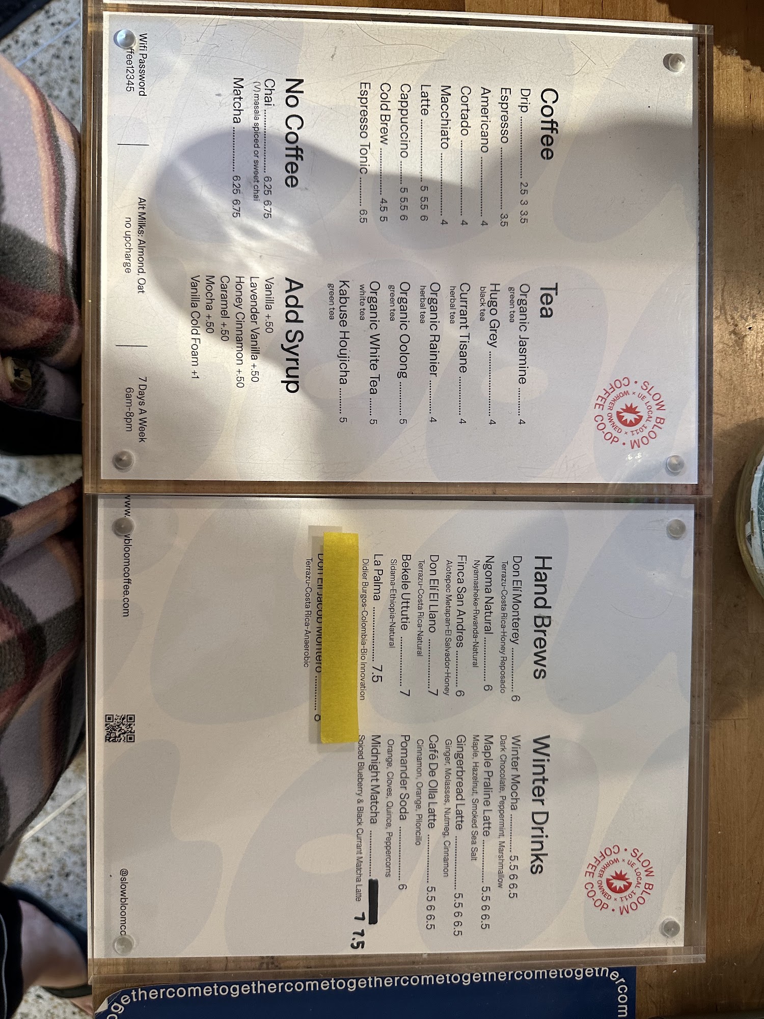 Slow Bloom Coffee Cooperative, Redlands - Menu, Reviews (85), Photos ...