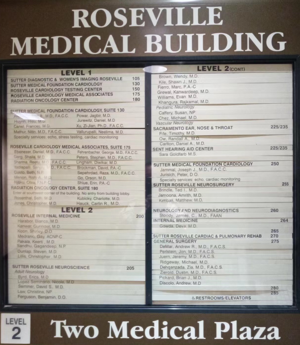 SUTTER IMAGING ROSEVILLE II - 2 Medical Plaza Dr #105, Roseville CA ...