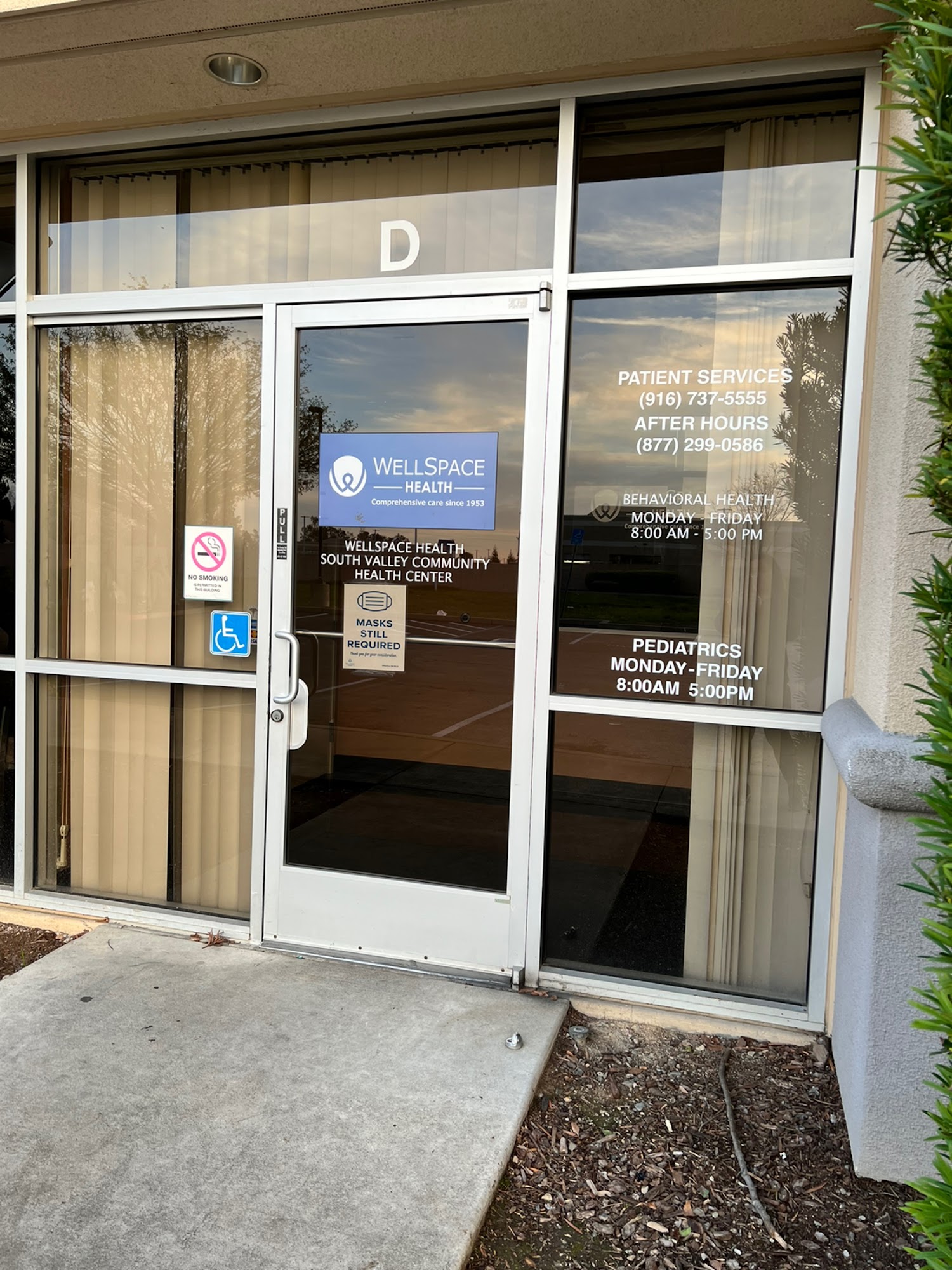 WELLSPACE HEALTH SOUTH VALLEY COMMUNITY HEALTH CENTER - Sacramento CA ...