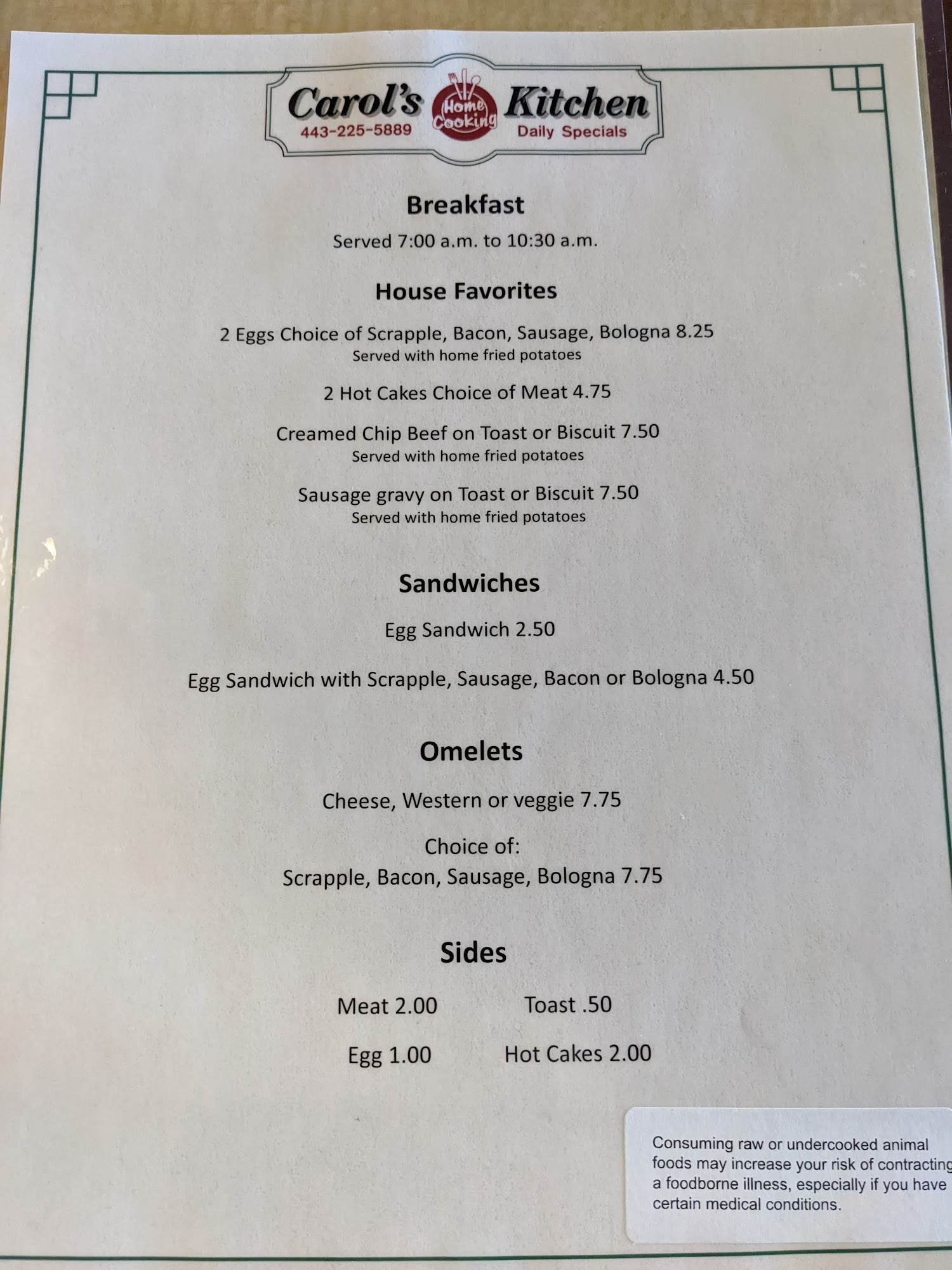 Carol's Kitchen, Cambridge - Menu, Reviews (38), Photos (22) - Restaurantji