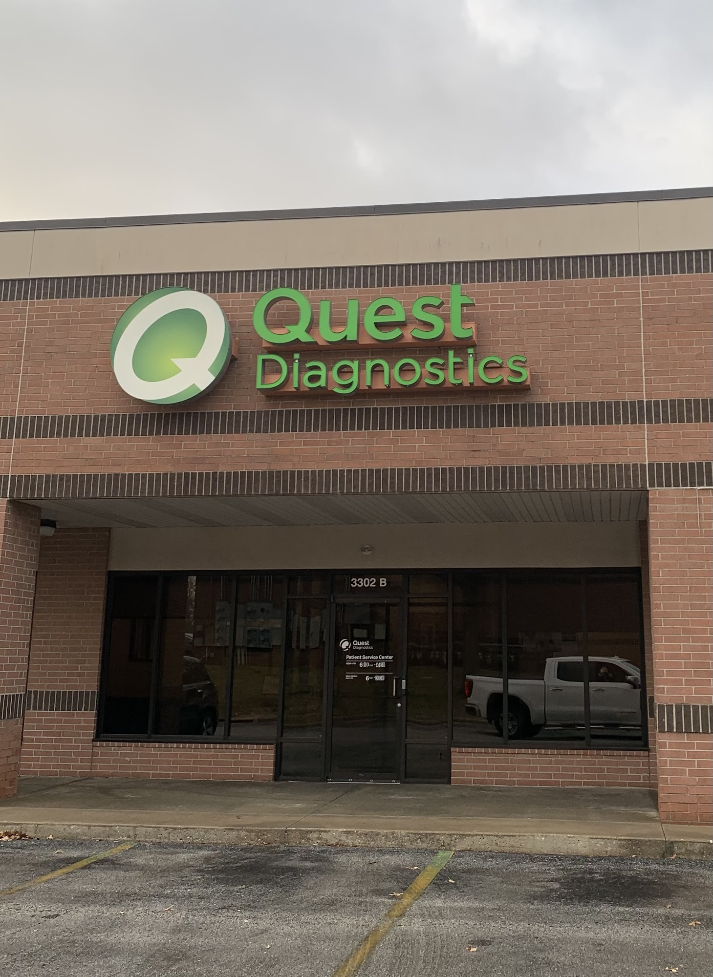 QUEST DIAGNOSTICS GLYNN CALLAWAY TWO - First Floor - South, 3231 S ...