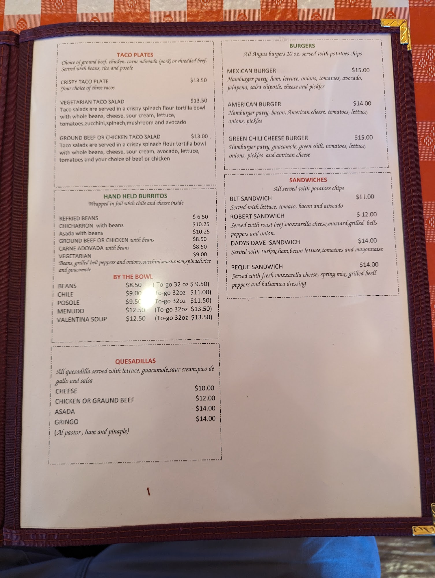 Valentina`s Dos, Santa Fe - Menu, Reviews, Photos - Restaurantji