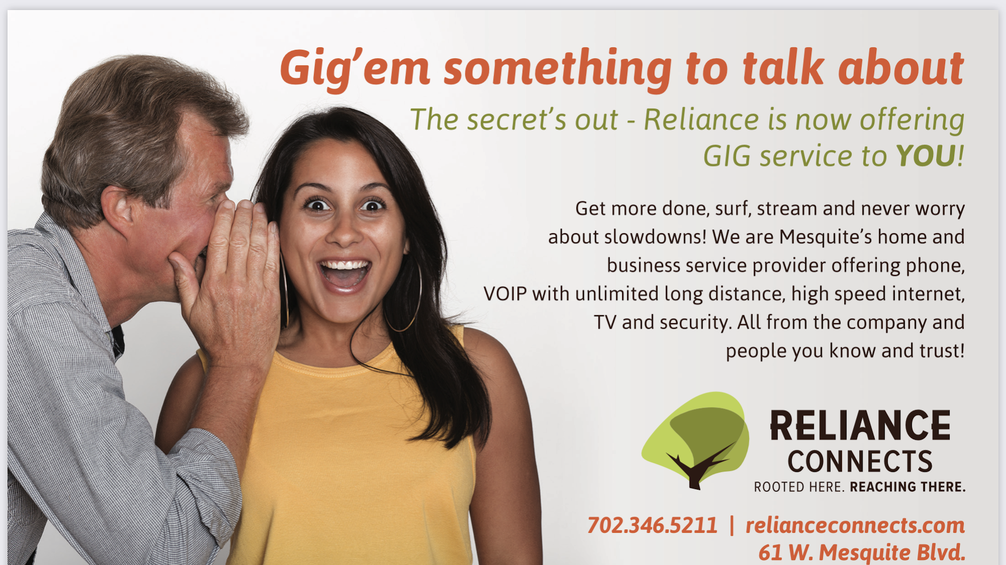 RELIANCE CONNECTS - Mesquite NV - Hours, Directions, Reviews - Loc8NearMe