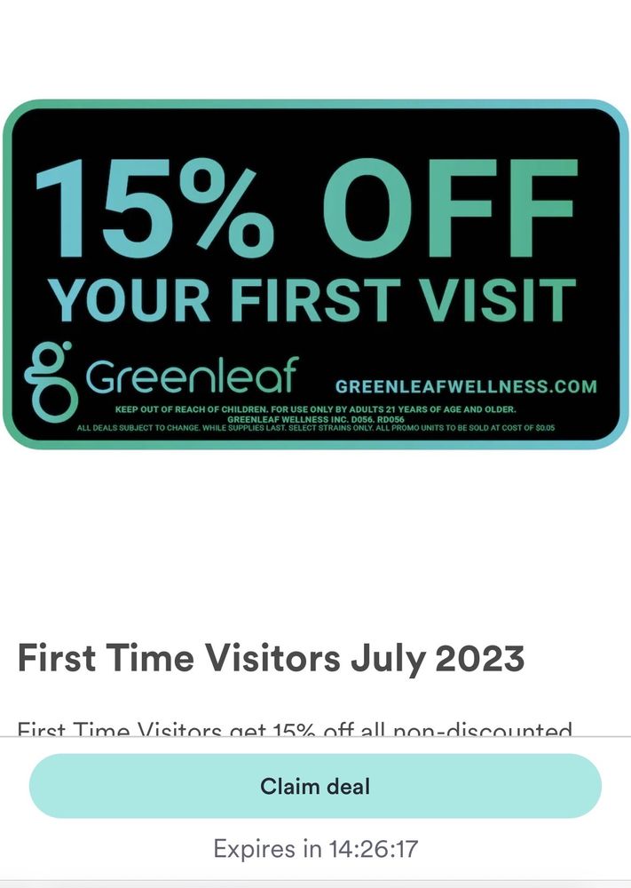 GREENLEAF WELLNESS CANNABIS WEED DISPENSARY RENO - Sparks NV - Hours ...