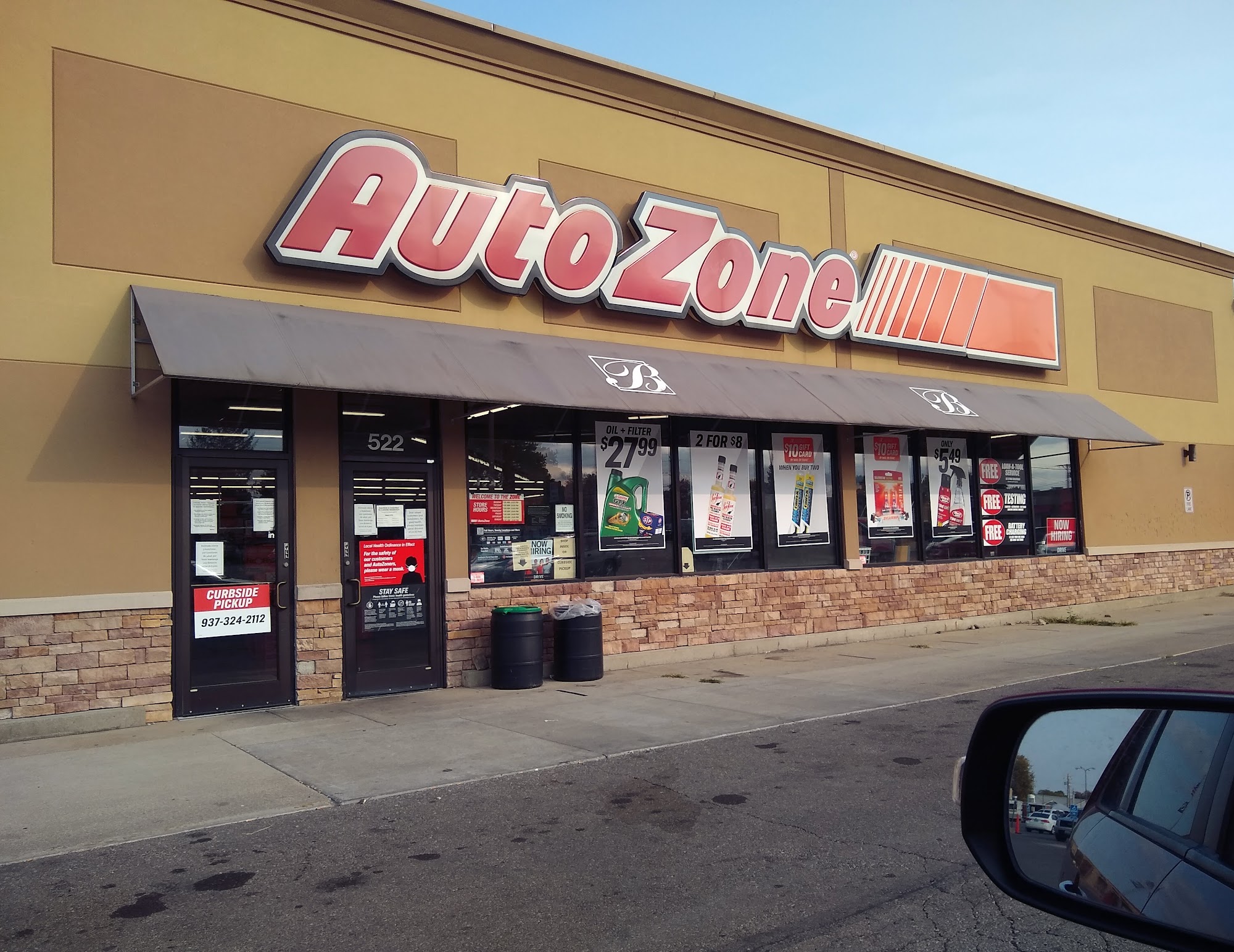 AUTOZONE AUTO PARTS - 522 S Burnett Rd, Springfield OH - Hours ...