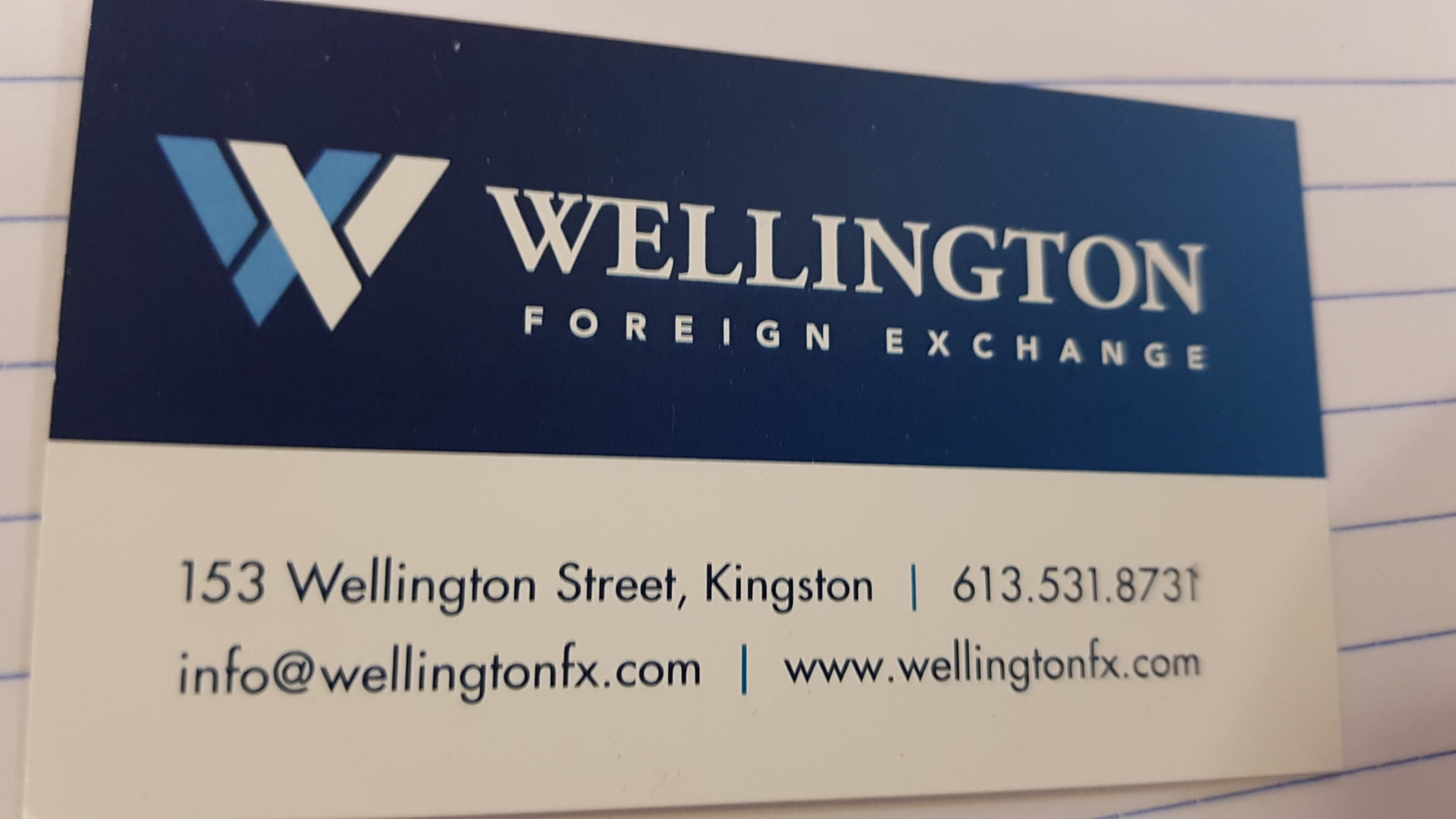 WELLINGTON FOREIGN EXCHANGE - Kingston ON - Hours, Directions, Reviews ...