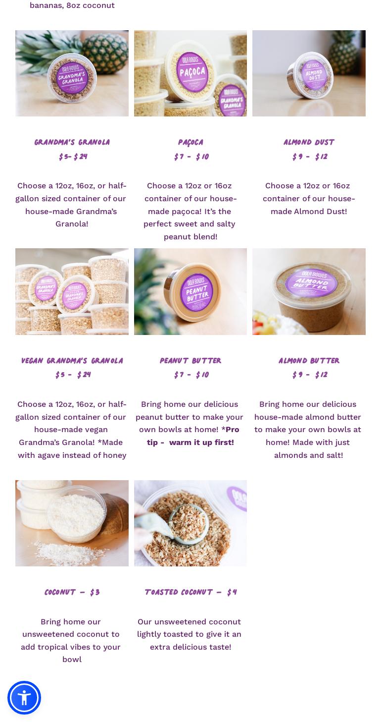 Oola Bowls Hershey, Hershey - Menu, Reviews, Photos (14) - Restaurantji