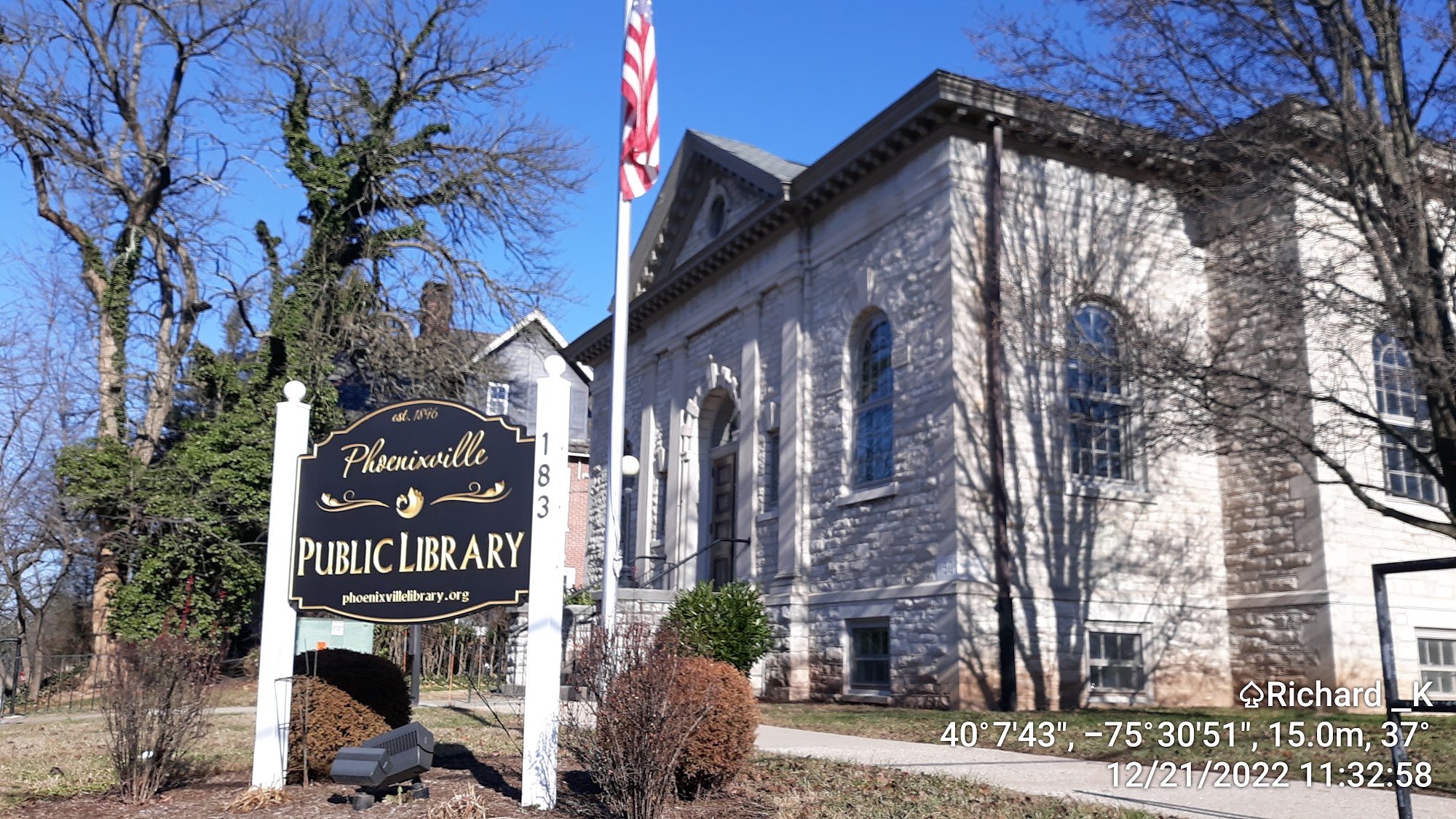 PHOENIXVILLE PUBLIC LIBRARY - Phoenixville PA - Hours, Directions ...