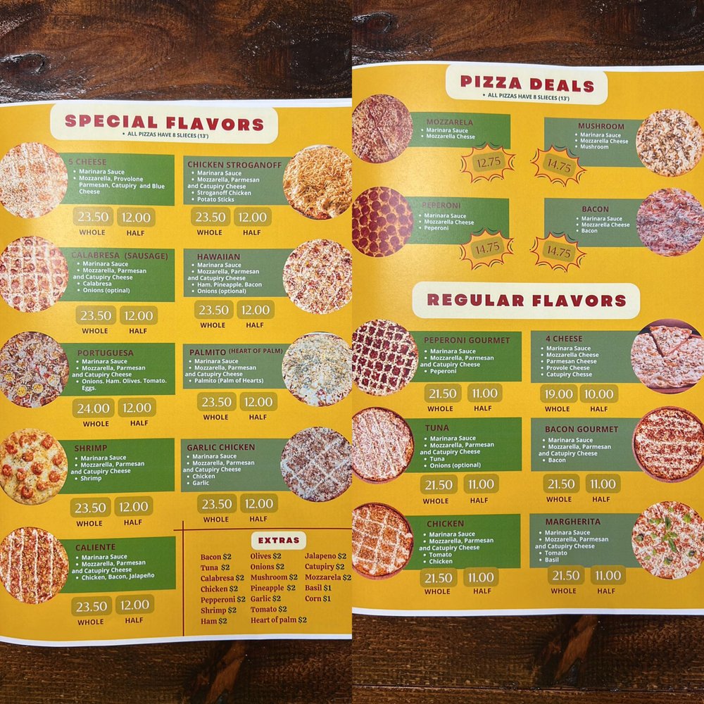 Tata's Brazilian Gourmet Pizza, Greenville - Menu, Reviews (52), Photos ...