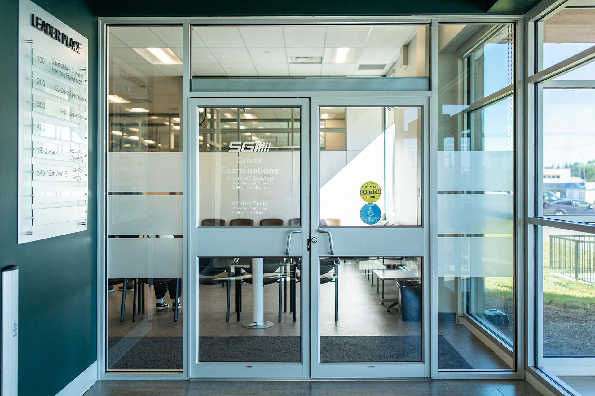 SGI - REGINA DRIVER EXAM OFFICE - Regina SK - Hours, Directions ...
