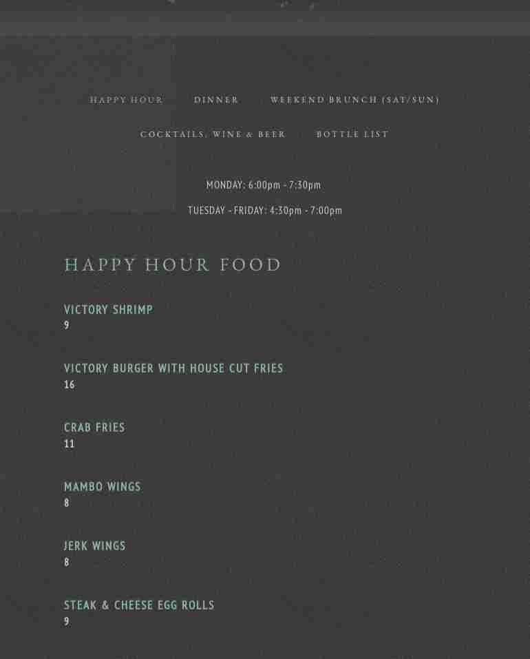 Victory, Houston - Menu, Reviews (272), Photos (30) - Restaurantji