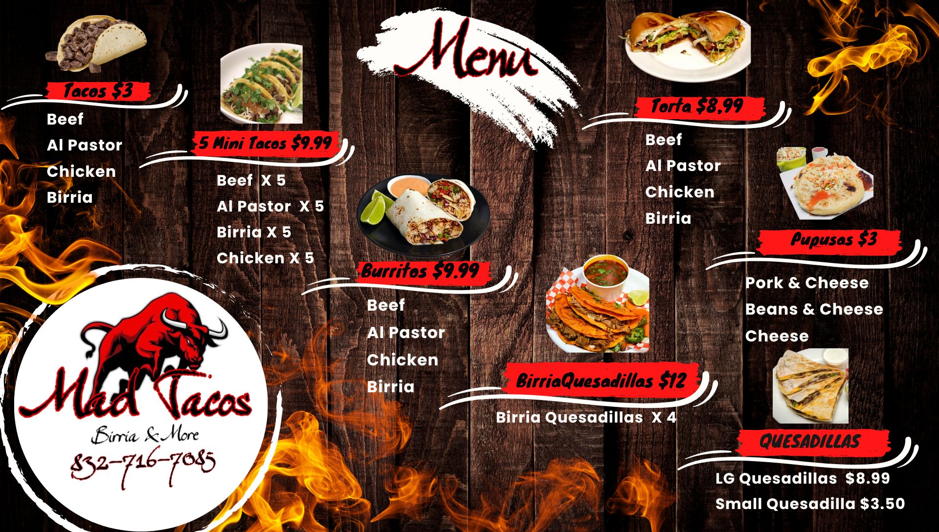 Mad tacos birria and more, Houston - Menu, Reviews (43), Photos (12 ...